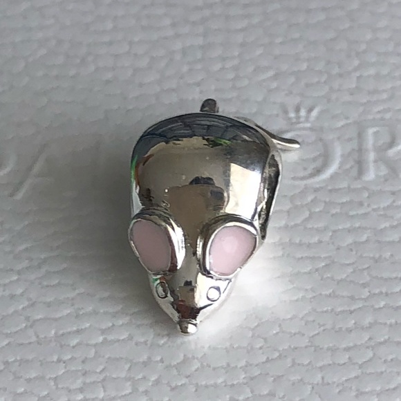 Pandora | Jewelry | Pandora Cute Mouse With Movable Tail Charm | Poshmark